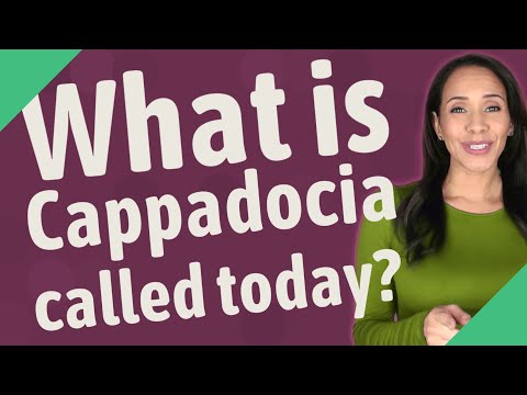 What is Cappadocia called today?