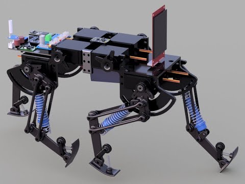 3D printed robot cat by Hartvik - Thingiverse