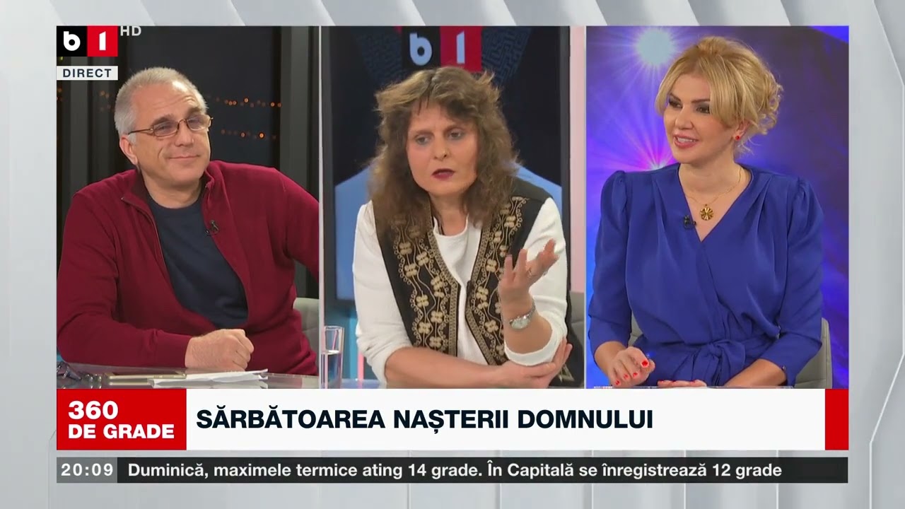 360 DE GRADE CU ALINA BĂDIC.SĂRBĂTOAREA NAȘTERII DOMNULUI | eficiente 360 DE GRADE CU ALINA BĂDIC.SĂRBĂTOAREA NAȘTERII DOMNULUI | eficiente