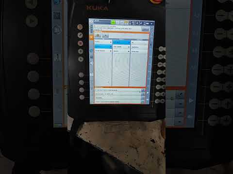 Kuka Robot - Restoring old backup from pen drive