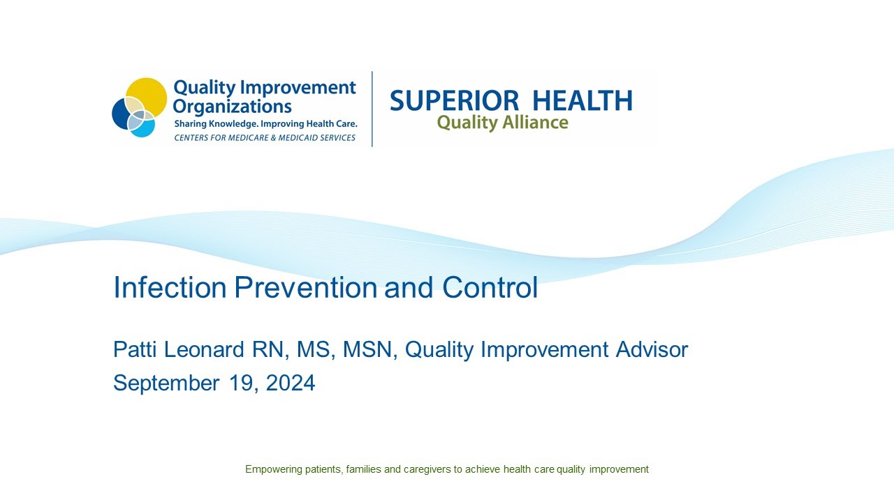 Infection Prevention Workgroup Fall 2024: Week 2