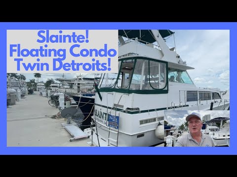 EP 19 Bertram 46.6 Motor Yacht Boat Tour [1983]