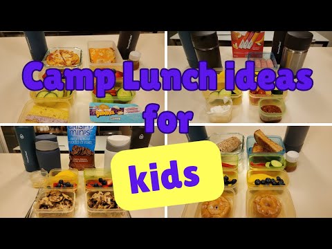 βοΈ SUMMER CAMP LUNCH IDEAS FOR KIDS