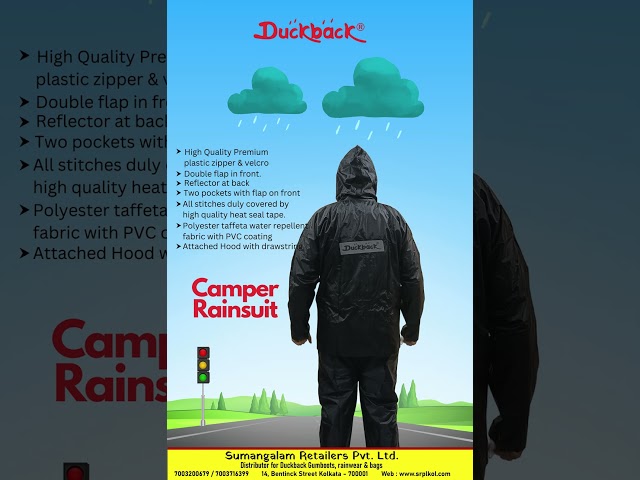 Safety - Duckback Camper Rainsuit Manufacturer from Kolkata