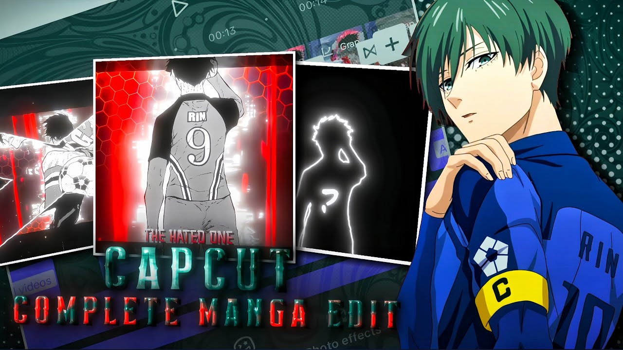 Complete Manga Edit Tutorial In Capcut | Advanced Split Transition Tutorial | Capcut Tutorial 