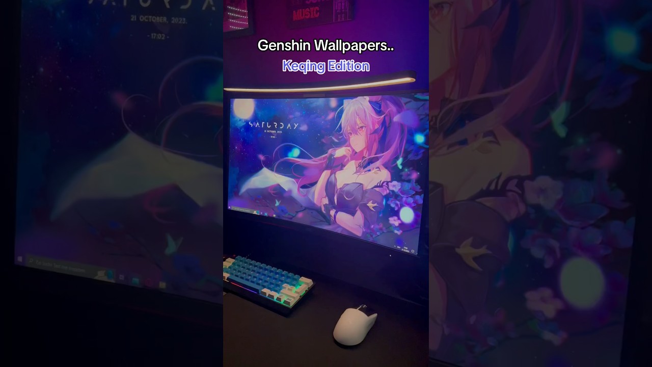 Genshin Wallpapers.. | Keqing Edition | #wallpaper #genshinimpact #keqing
