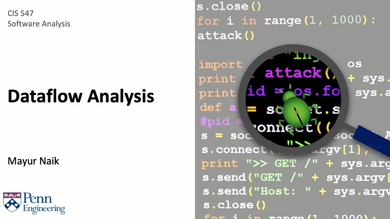 Module 5: Dataflow Analysis