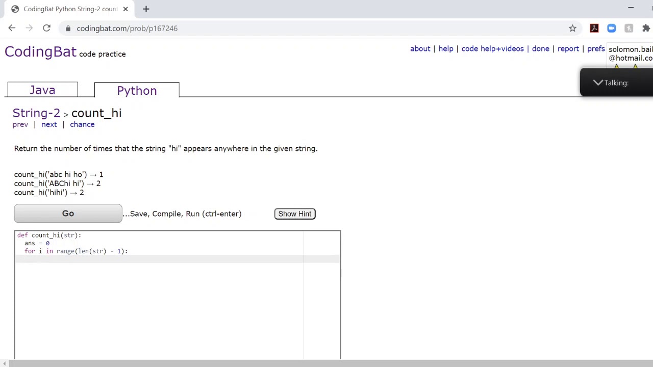 String-2 (double_char) PythonTutorial || Codingbat.com