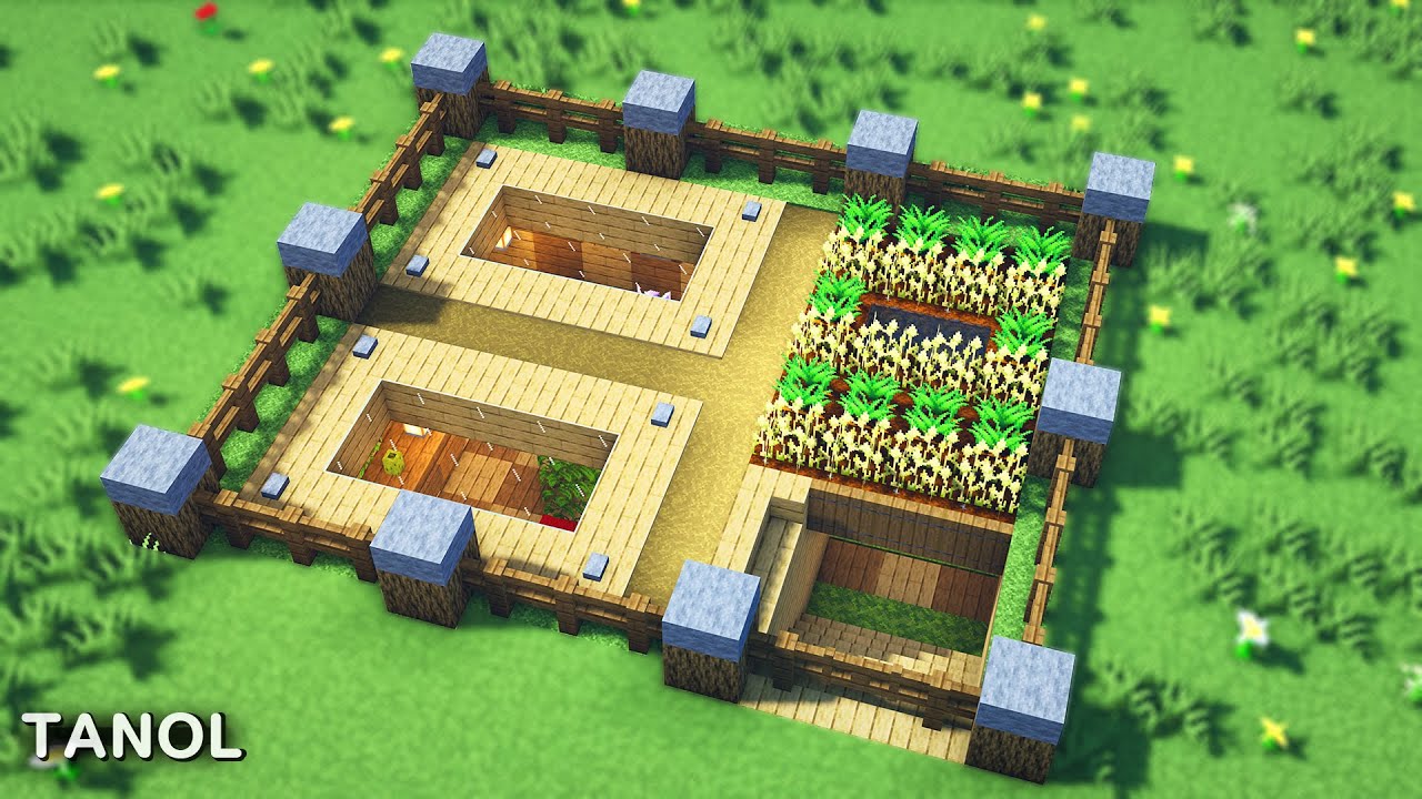 ⚒️ Minecraft : How To Build a Beginner Survival Underground House_[마인 ...