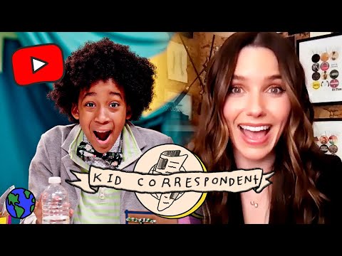 Sophia Bush Teaches Kids How To Copy Nature | Best of Kid Correspondent | YouTube Originals