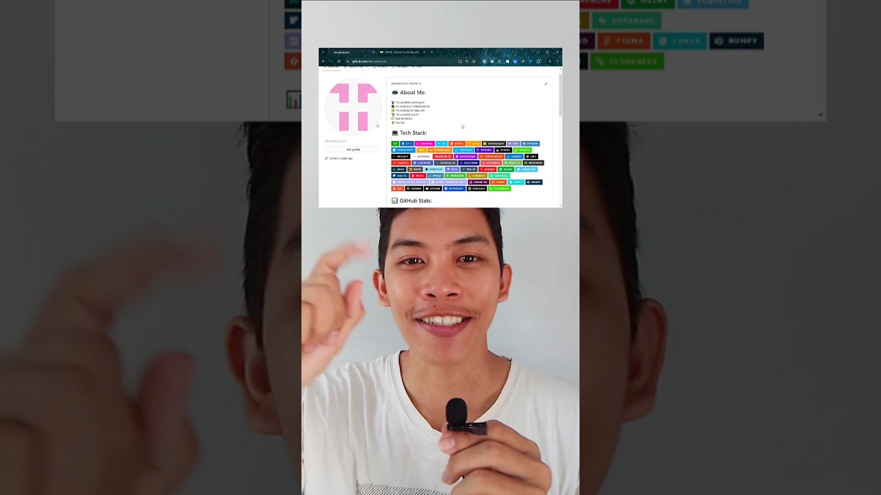 How to make a cool GitHub profile