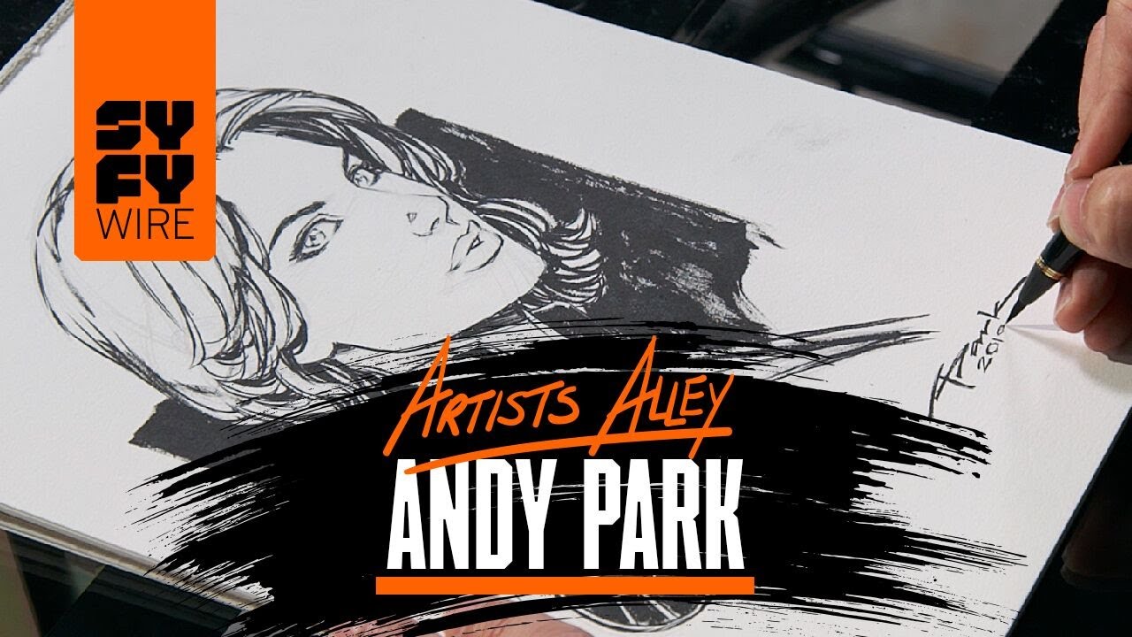 Black Widow Drawn By Marvel Studios’ Andy Park | SYFY WIRE