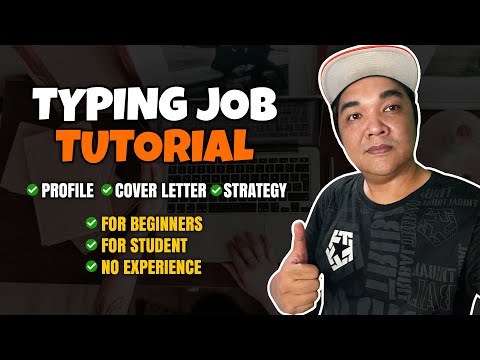 TYPING JOB Online Jobs Work From Home For Beginners NEW!