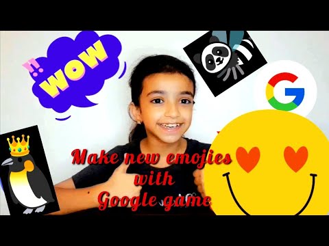 ‎@KulsoomRashdi Google games | make new emojies with Google game | emoji kitchen