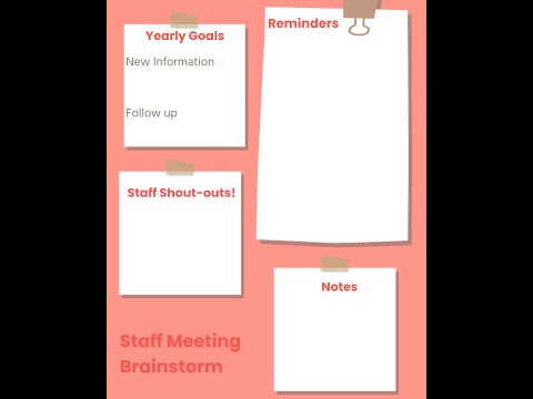 Staff Meeting