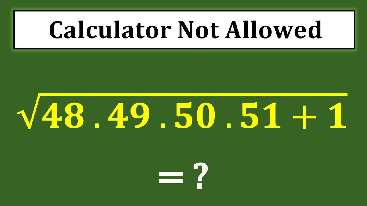 Math Olympiad | A Nice Algebra Problem | Nice square root math simplification problems