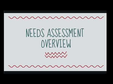 needs assessment overview