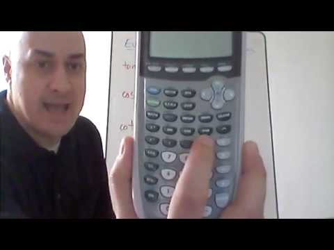 Trigonometry Help - Evaluating Trig Functions in Degrees - Unit Circle and Calculator