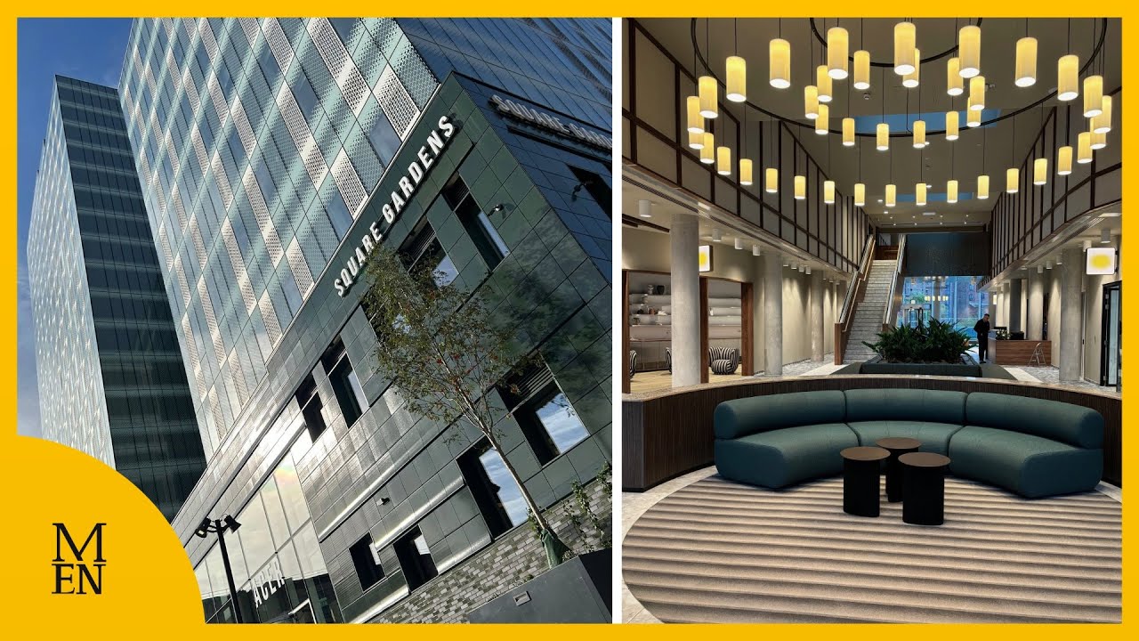 Incredible time-lapse footage shows Manchester development named ...