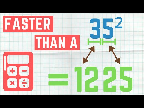 How to square any number ending in 5 | Beat the Calculator
