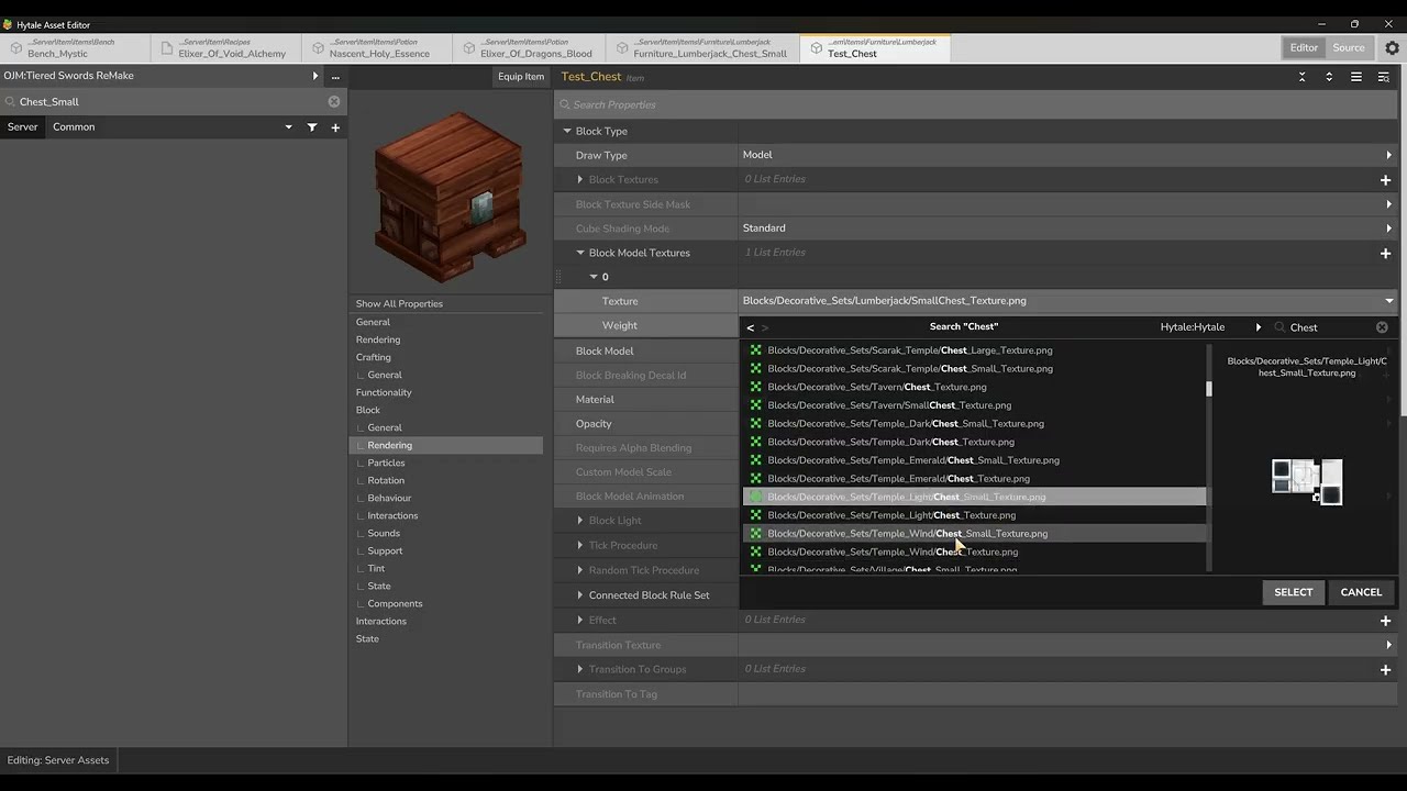 Hytale Modding Tutorial [LEVEL 1]: Swapping Chest Models