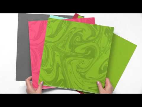 Bazzill Basics - Ombré & Marble Collections