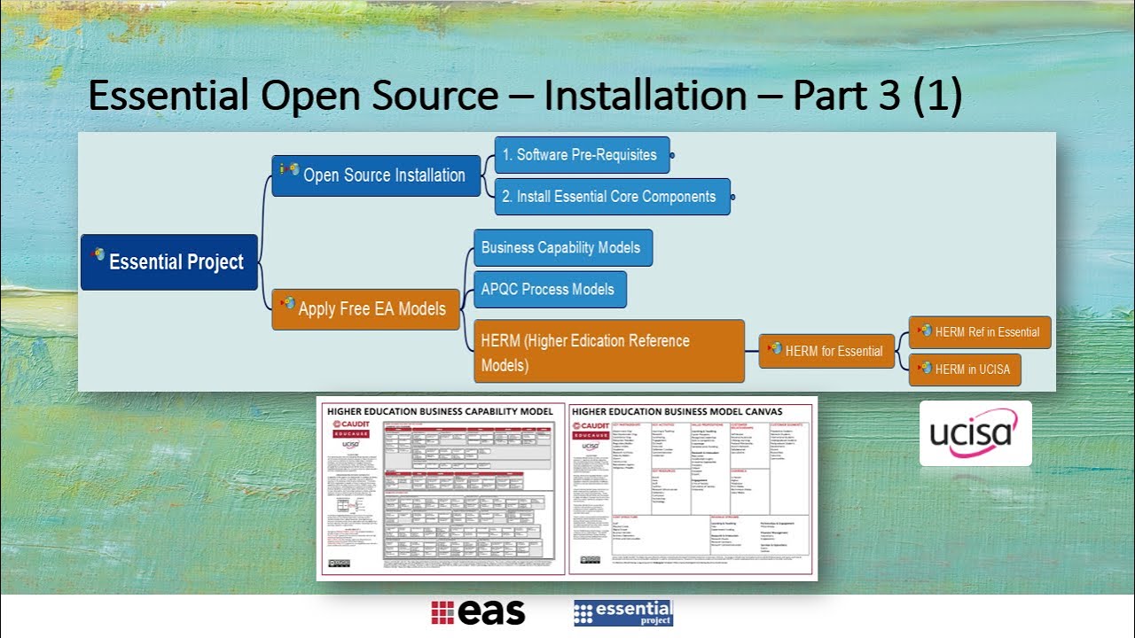 Essential EA OpenSource Installation - Part3-1 - Load Free EA Model (WindowsOS)