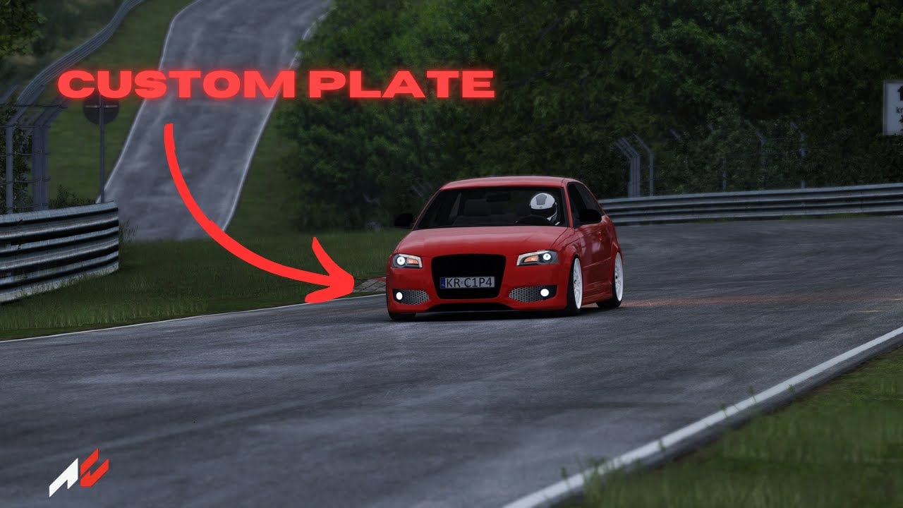 AUDI S3 2009 (polish plates version) v.1.3 + plates - Assetto Corsa