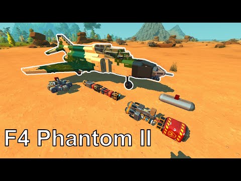 Steam Community :: Video :: F4E Phantom 2 (Scrap Mechanic) Fighter jet ...