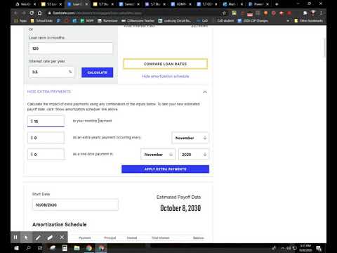 Using Bankrate Calculator