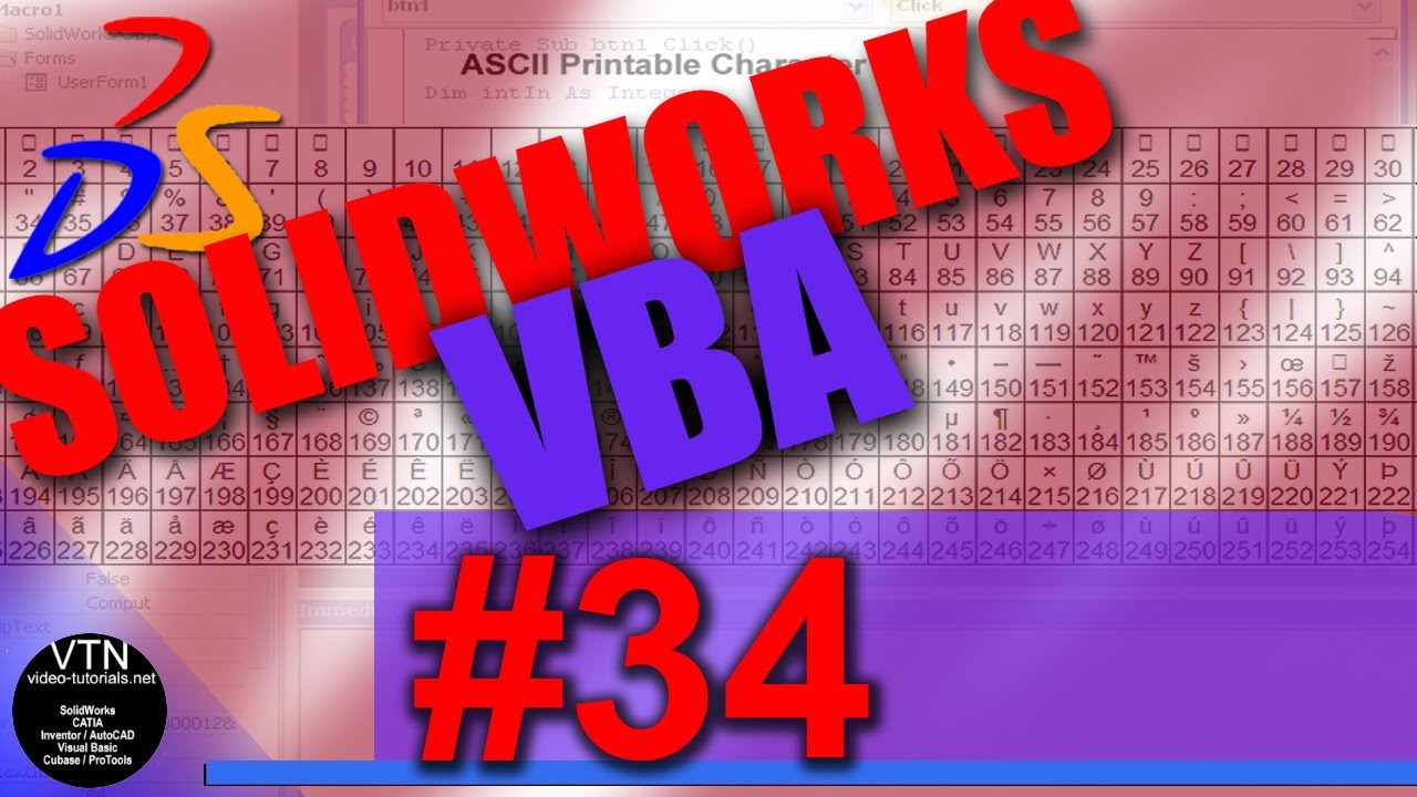 SOLIDWORKS VBA 34 ( Record Macro ) Tutorial