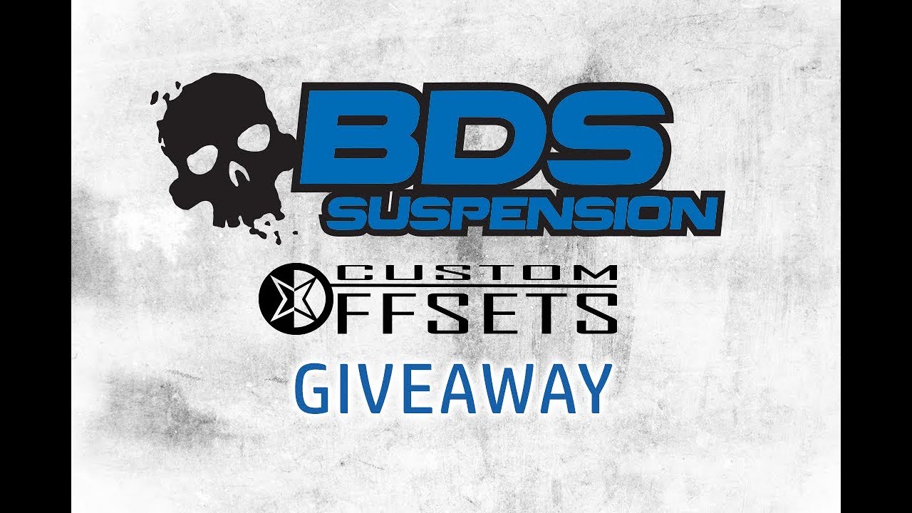 Custom Offsets & BDS Suspension Live Giveaway 1/3/18