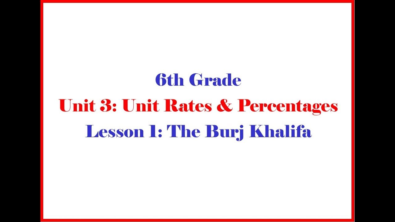 6 3 1 Grade 6 Unit 3 Lesson 1 Morgan - Open Up Resources
