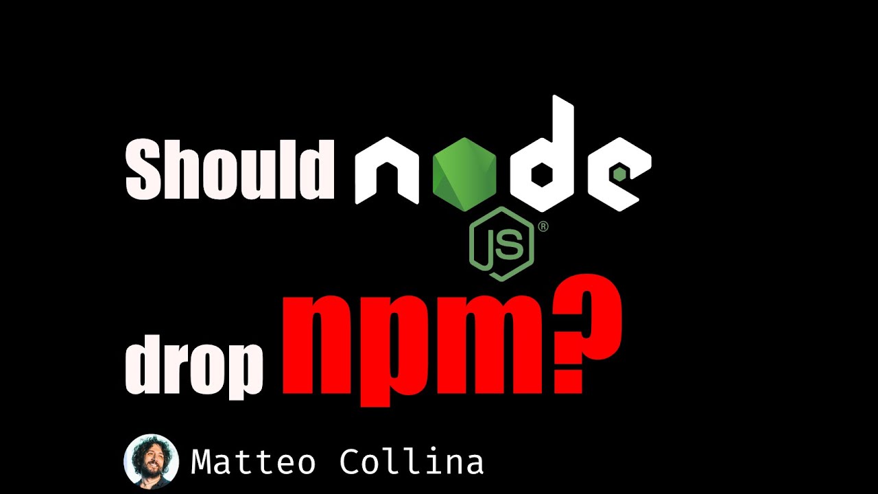 Should Node.js remove npm from its bundle?