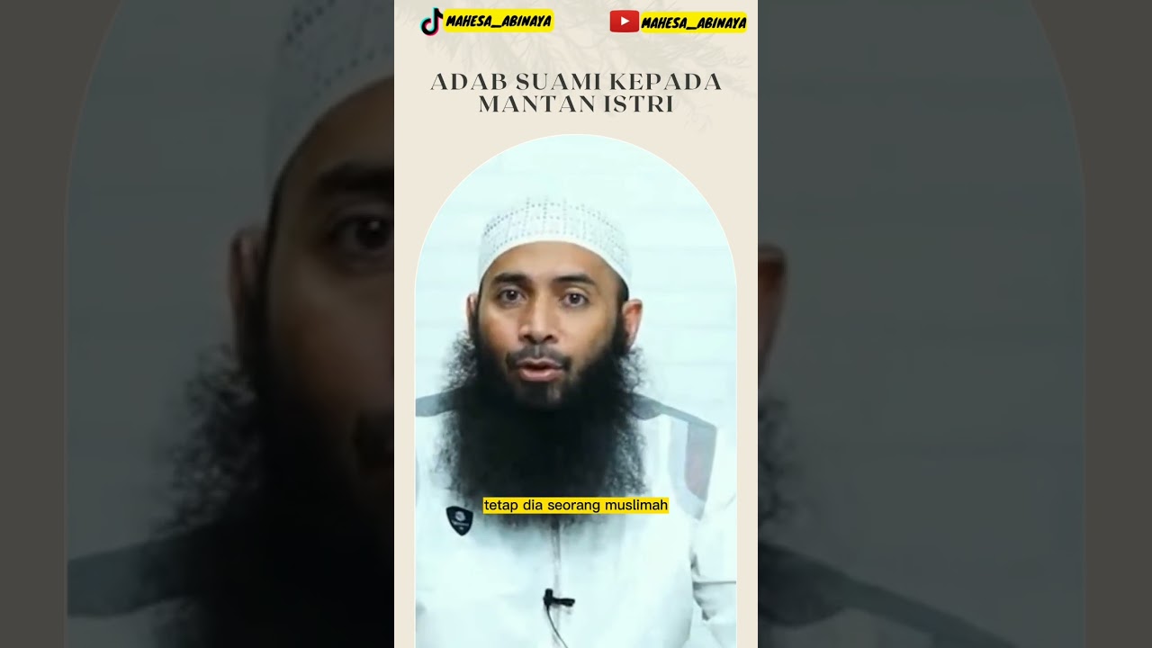 Adab suami kepada mantan isteri #shorts #shortsyoutube #kajianislam