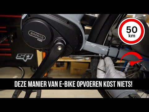 Gratis E-Bike opvoeren - Elektrische fiets op voeren met simpel trucje