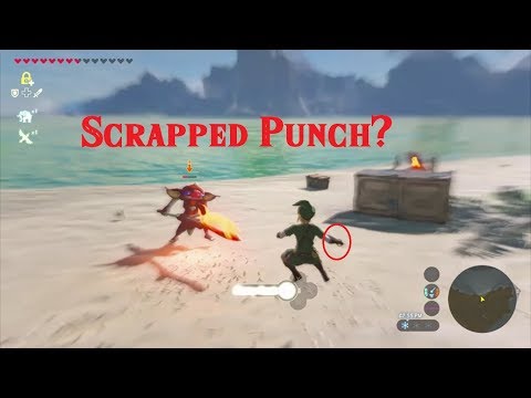 Breath Of The Wild - Scrapped Weapons (Link's Punch!) | GBAtemp.net ...