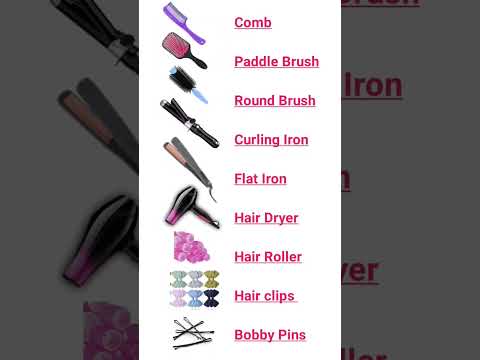 Beauty Parlour (Salon) related English Words with picture #youtubeshorts#ytshorts#shorts