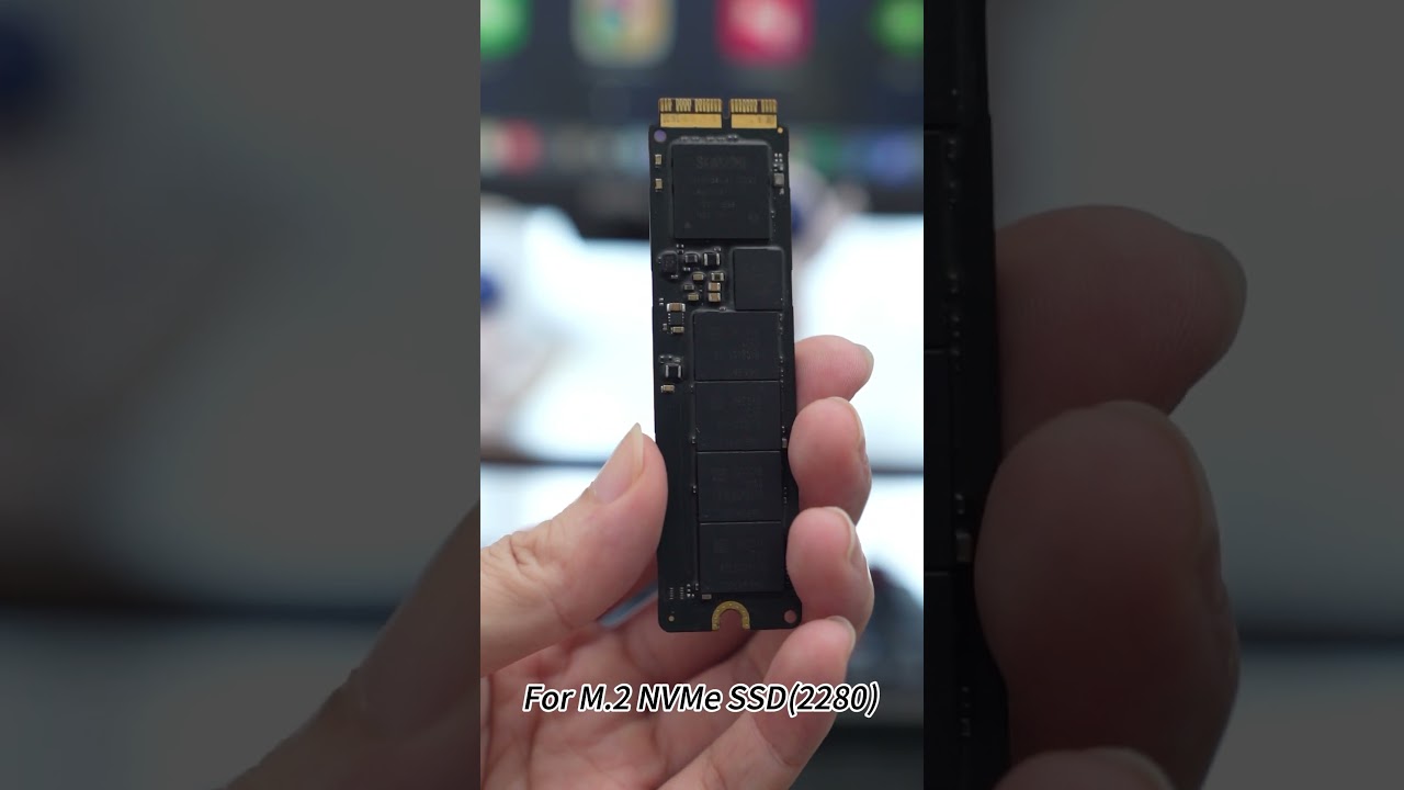 20Gbps Apple SSD Enclosure for Mac(2013-2017|12+16 PIN) #apple #macbook #ssd #tech #laptop #pcbuild