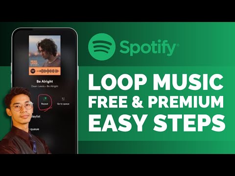 How To Loop Music On Spotify (For Premium And FREE Users) !