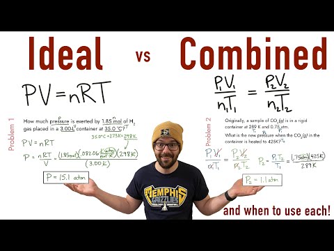 Ideal and Combined Gas Laws + When to use them! (AP Chemistry)