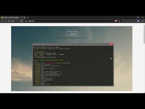 Cmder : a portable alternative to windows cmd tool