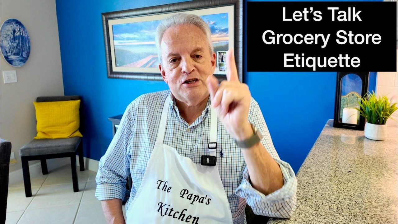Let's Talk Grocery Store Etiquette and My New Induction Stove