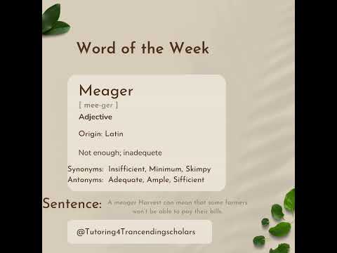 Word of The Week | Definition | Sentence | Origin | Antonyms | Synonyms #learning #facts #english