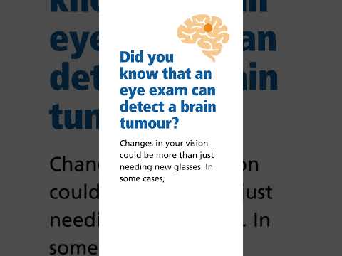 May is Vision Health Month and Brain Tumour Awareness Month ðŸ§