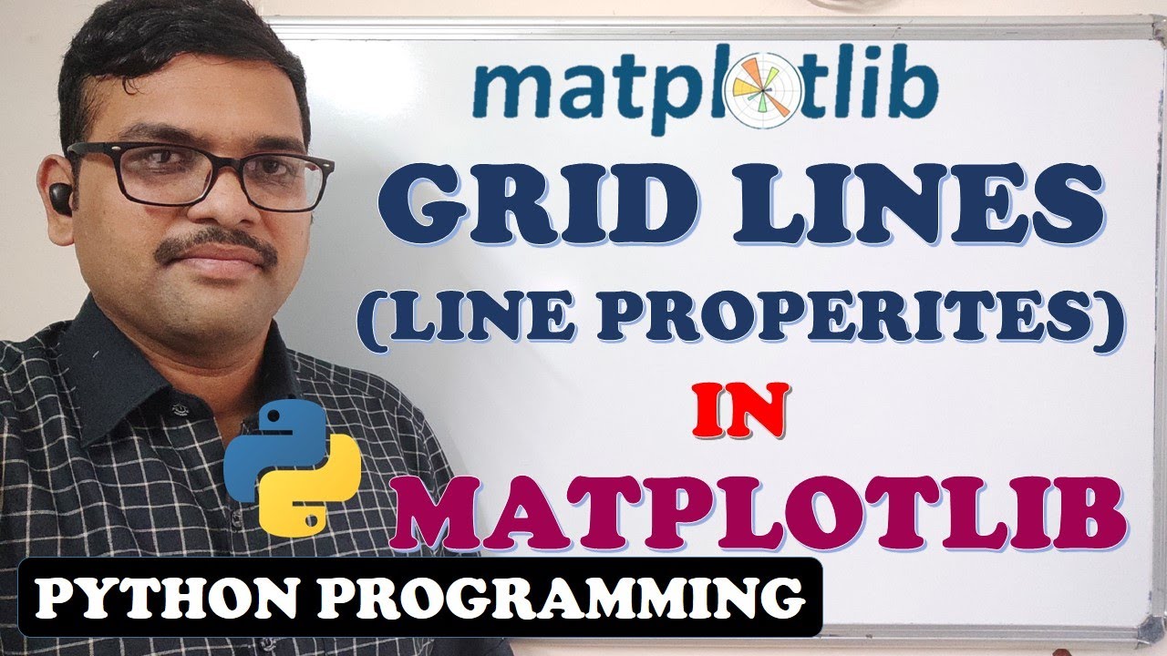 GRID FUNCTION WITH LINE PROPERTIES IN MATPLOTLIB || GRID LINES IN MATPLOTLIB || PYTHON PROGRAMMING