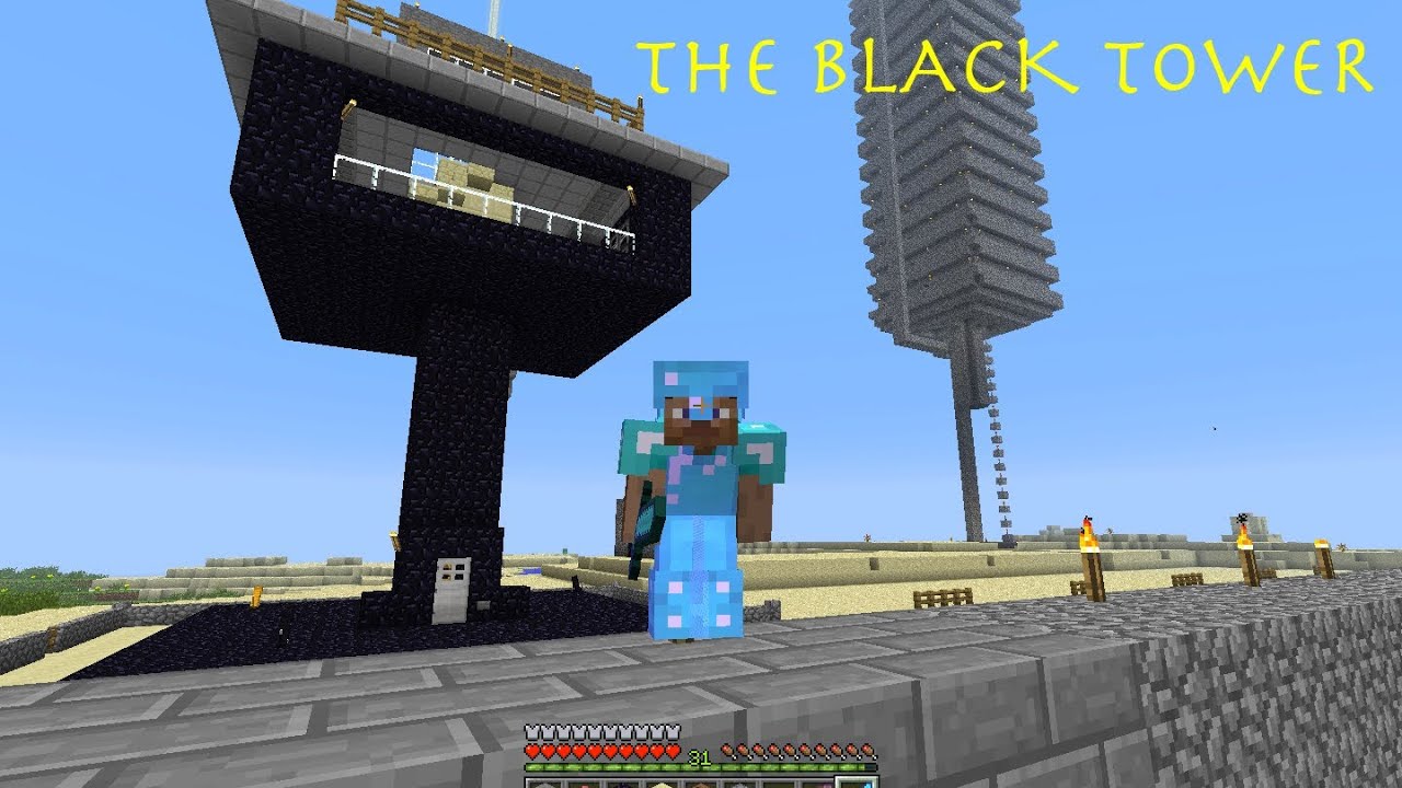 Minecraft: Command Block Trap Teleports you 100 blocks into Sky