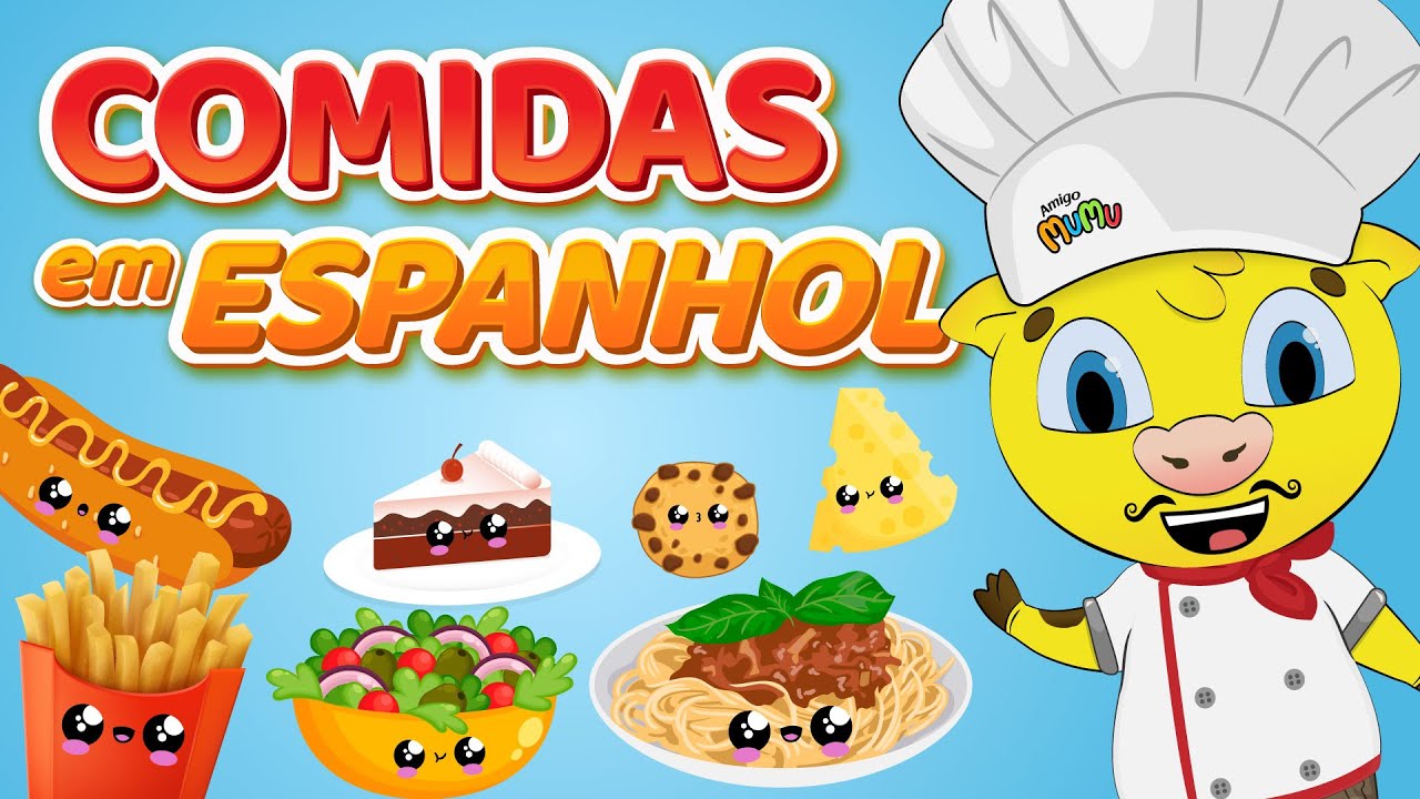 Aula de Espanhol | Alimentos em Espanhol | Comidas em Espanhol