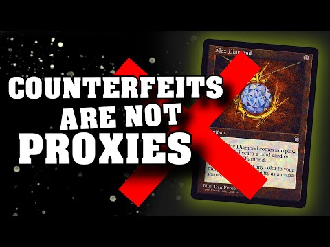 Counterfeits Are Not Proxies, By The Way