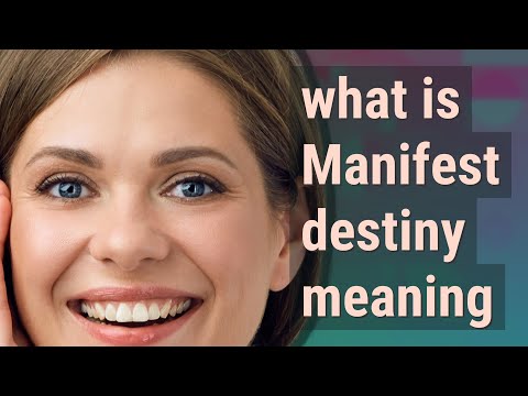 Manifest destiny | meaning of Manifest destiny